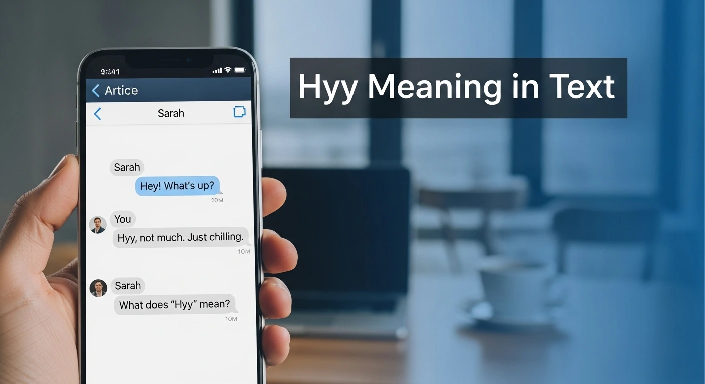 Hyy Meaning in Text: How People Use It Online - Inspirational Msgs